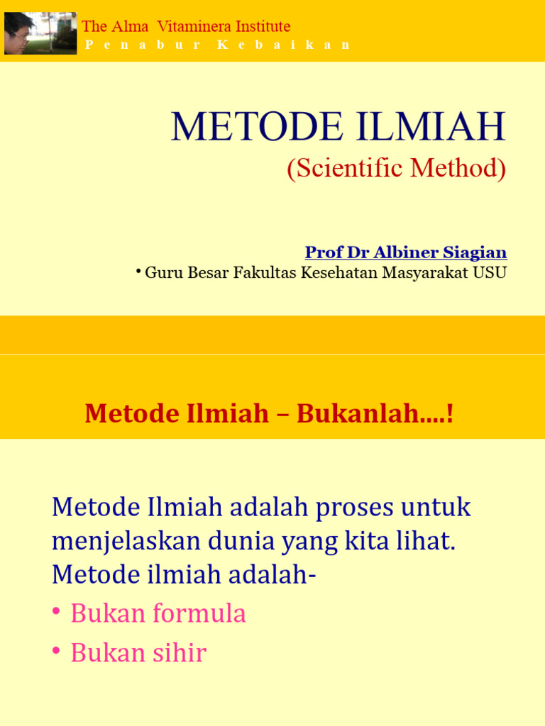 Metode Ilmiah | PDF