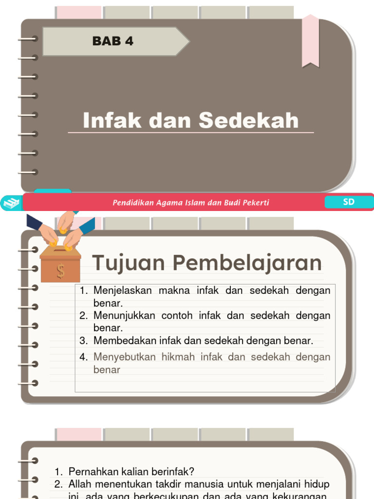 Makna dan Hikmah Infak Sedekah | PDF