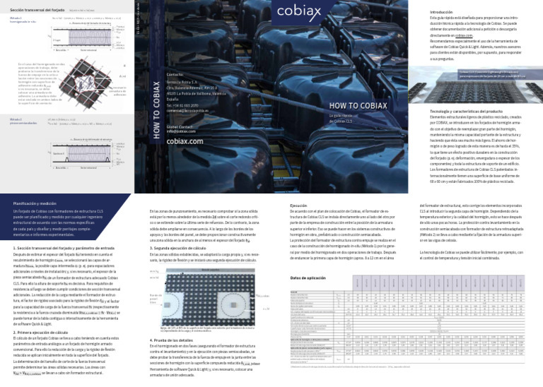 Guía Técnica de Cobiax CLS | PDF