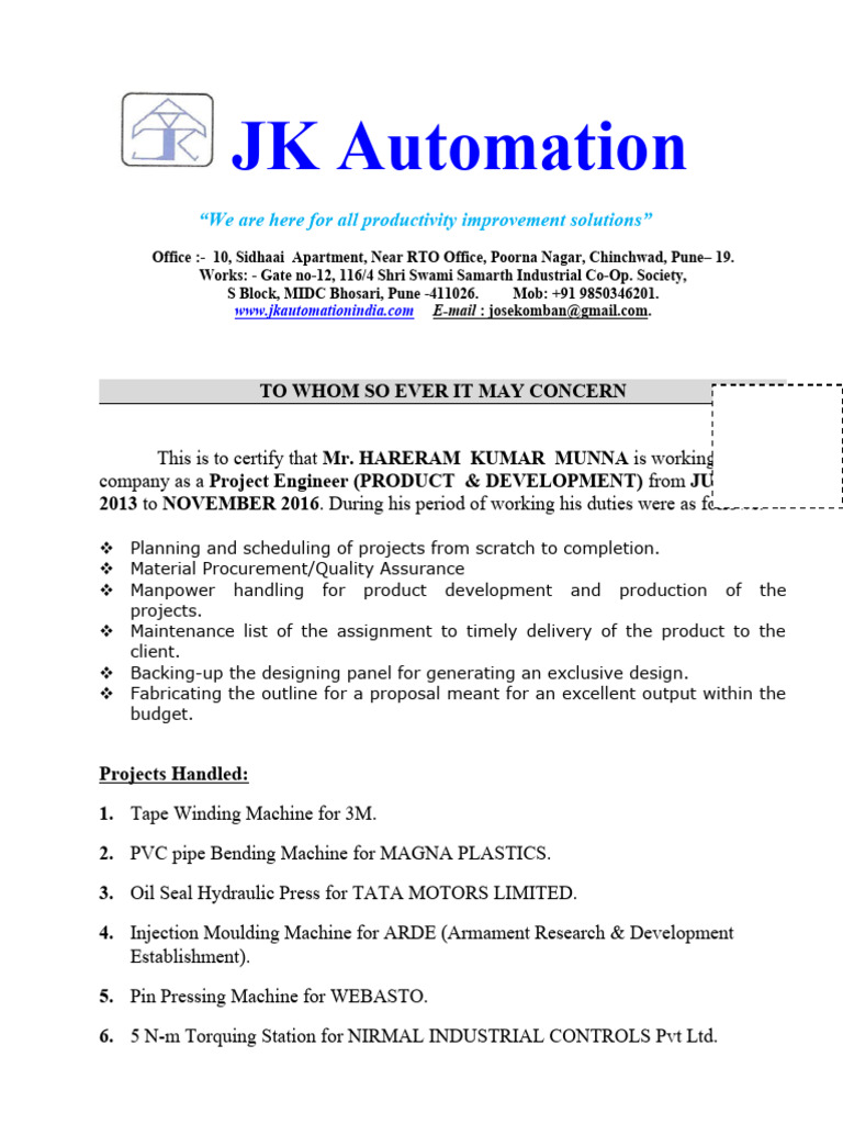 Experience Munna | PDF | Business