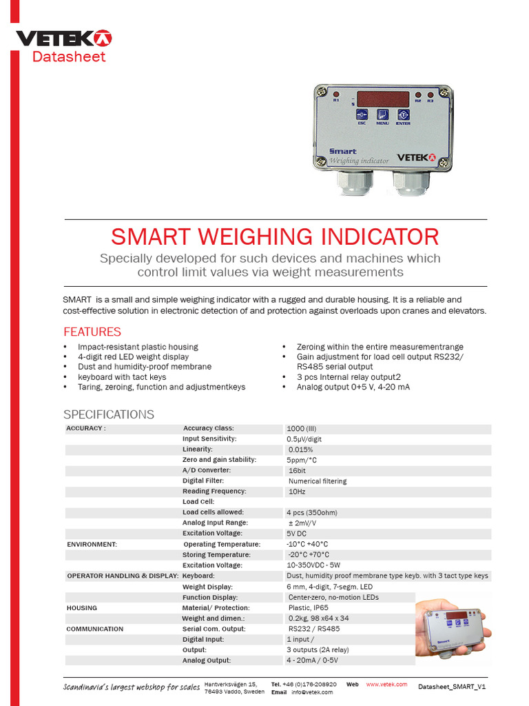 Datasheet_SMART_V1 | PDF