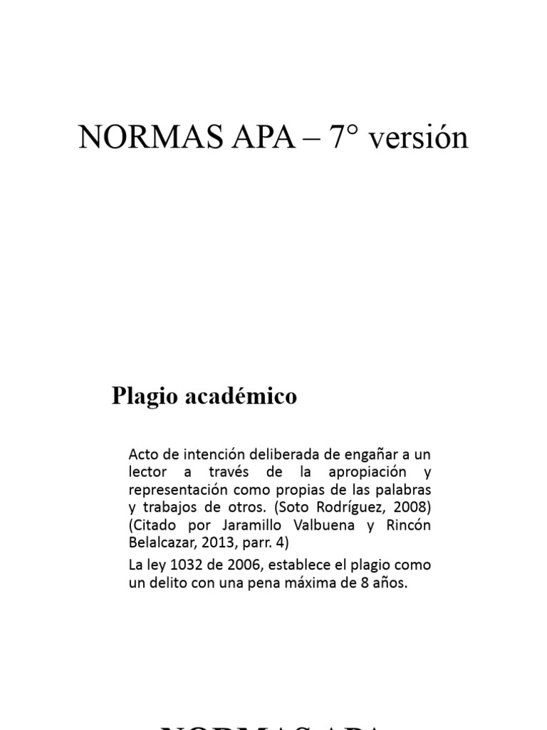 NORMAS APA – 7° versión 2 | PDF