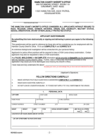 JCF Application Form | PDF | Arrest | Government Information
