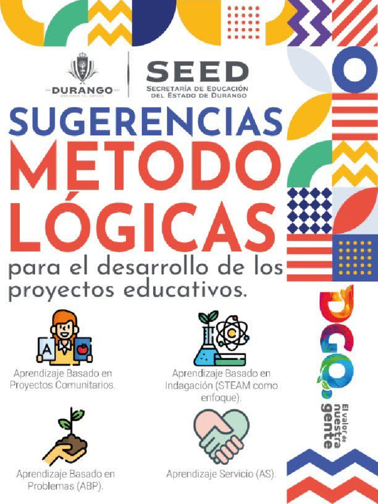 Sugerencias Metodológicas para El Desarrollo de Los Proyectos Educativos | PDF | Aprendizaje ...