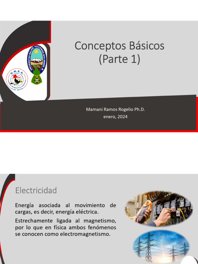 Conceptos Básicos - Parte 1 | Descargar gratis PDF | Átomos | Protón