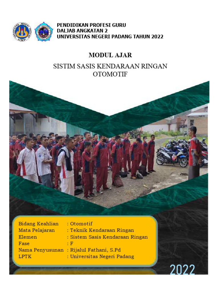 Modul Sistem Sasis Kendaraan Ringan | PDF