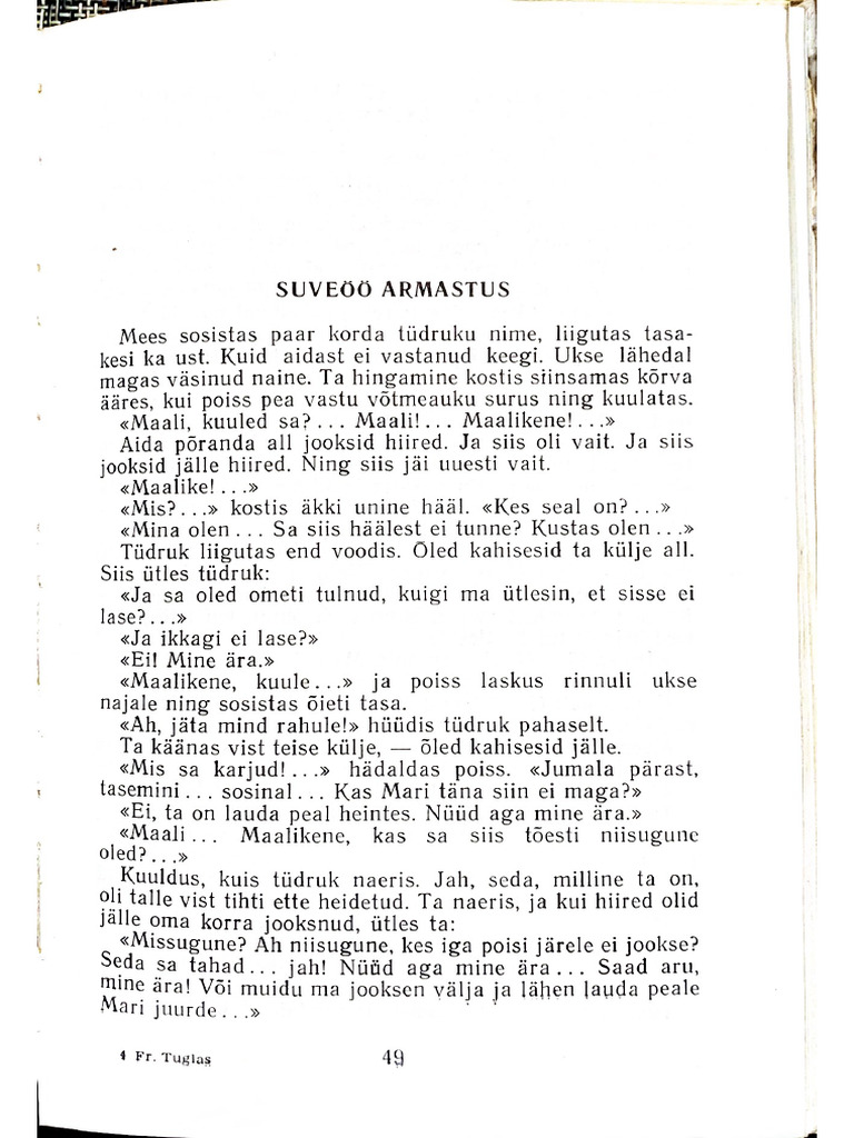 Suveöö Armastus | PDF