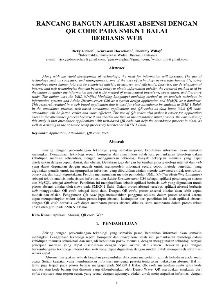 Ricky Gideon Putra Talino | PDF | Komputer | Teknologi & Rekayasa