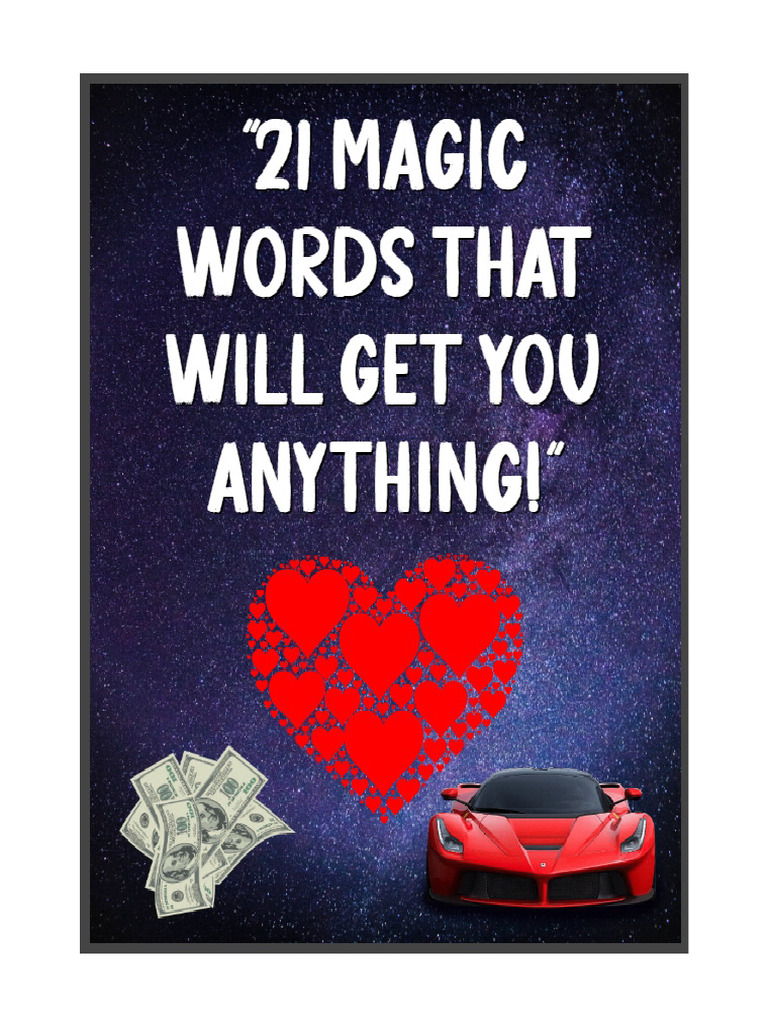 21 Magic Words | PDF