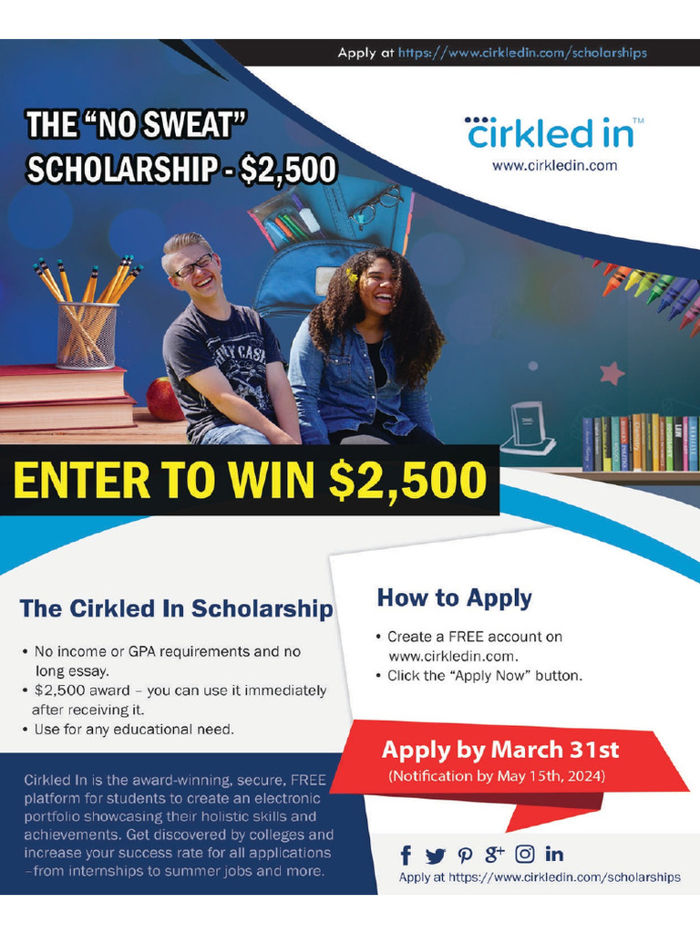 Scholarship Flayer March 2024.PDF 1 | PDF