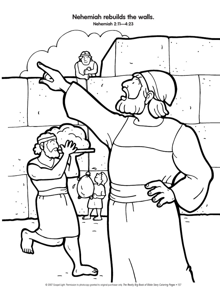 74 Nehemiah Rebuilds The Walls | PDF