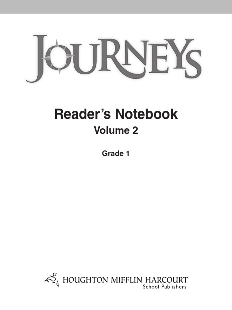 Journeys Reader's Notebook G1 Vol.2 | PDF Journeys Reader's Notebook G1 Vol.2 | PDF