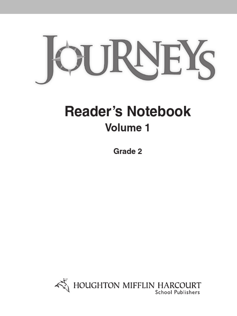Journeys Readers Notebook G2 Units1-3 Student VOL.1 | PDF | Phonics ...