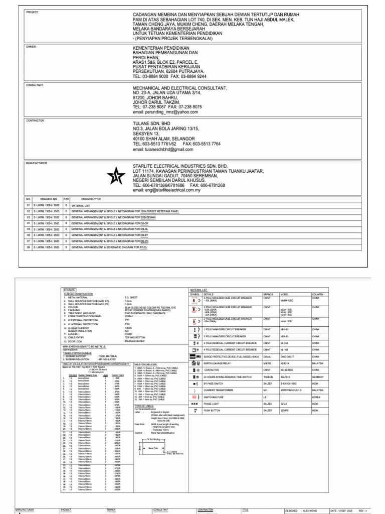 Starlite Electrical Project Overview | PDF