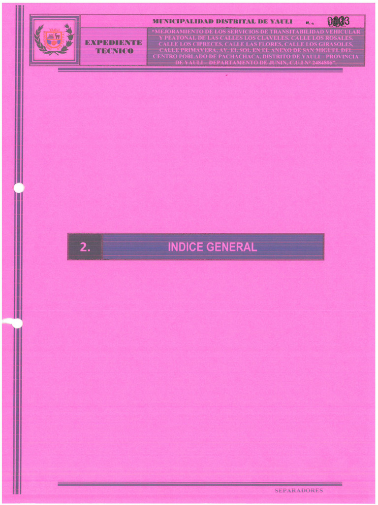 Indice General | PDF