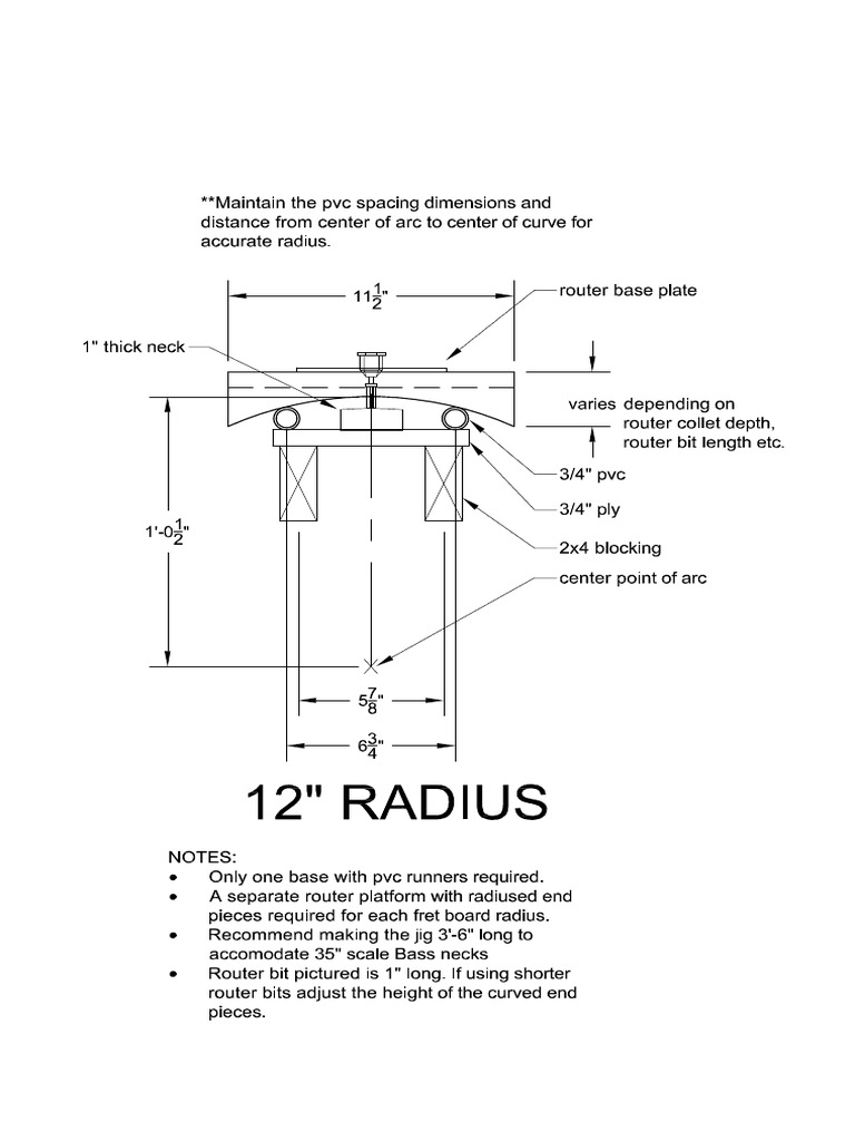 12 Radius Jig | PDF