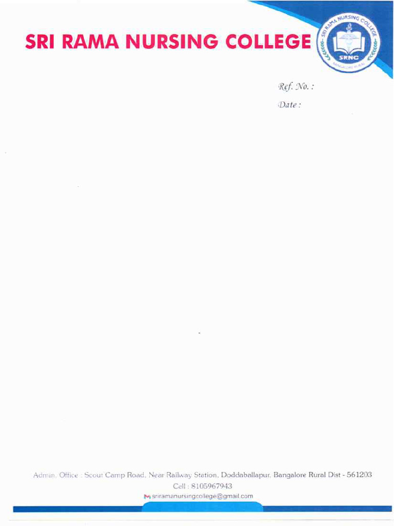 Sri Rama Letter Head | PDF