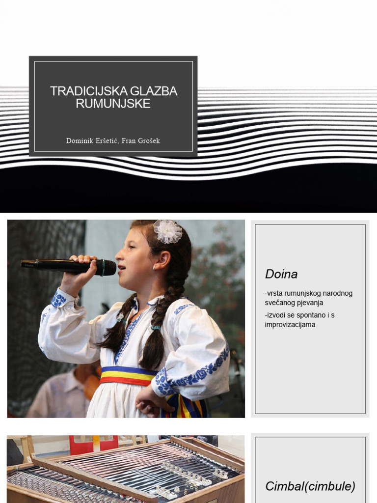 Tradicijska Glazba Rumunjske | PDF