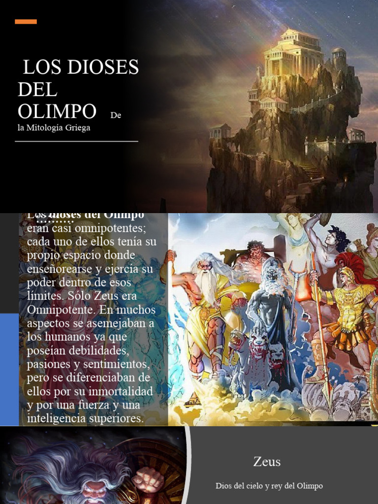 Dioses Del Olimpo | PDF