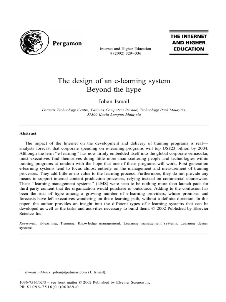 E-Learning Systems for Executives | PDF | Business | Computers