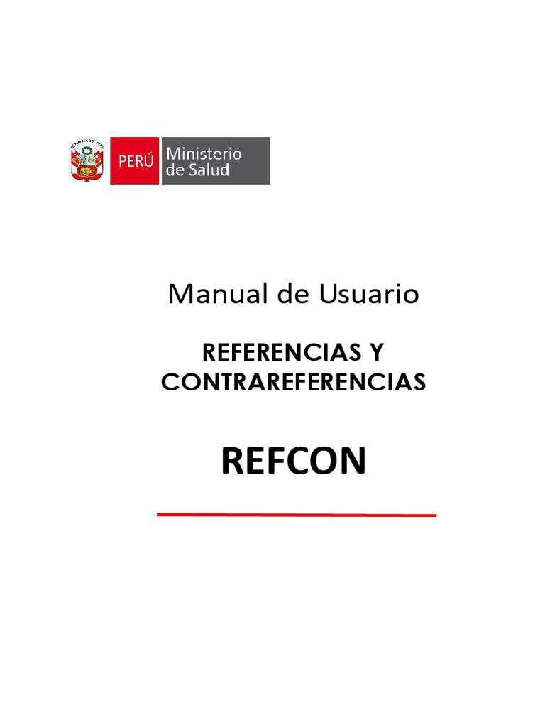 Manual REFCON | PDF