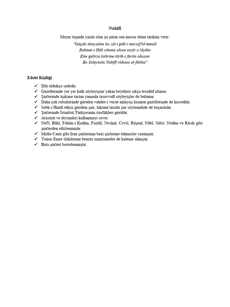 Final Not ESKİ | PDF