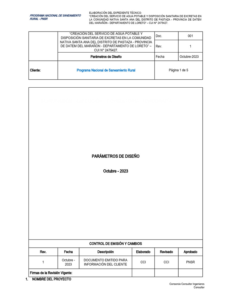 Param. Diseño Sa | PDF