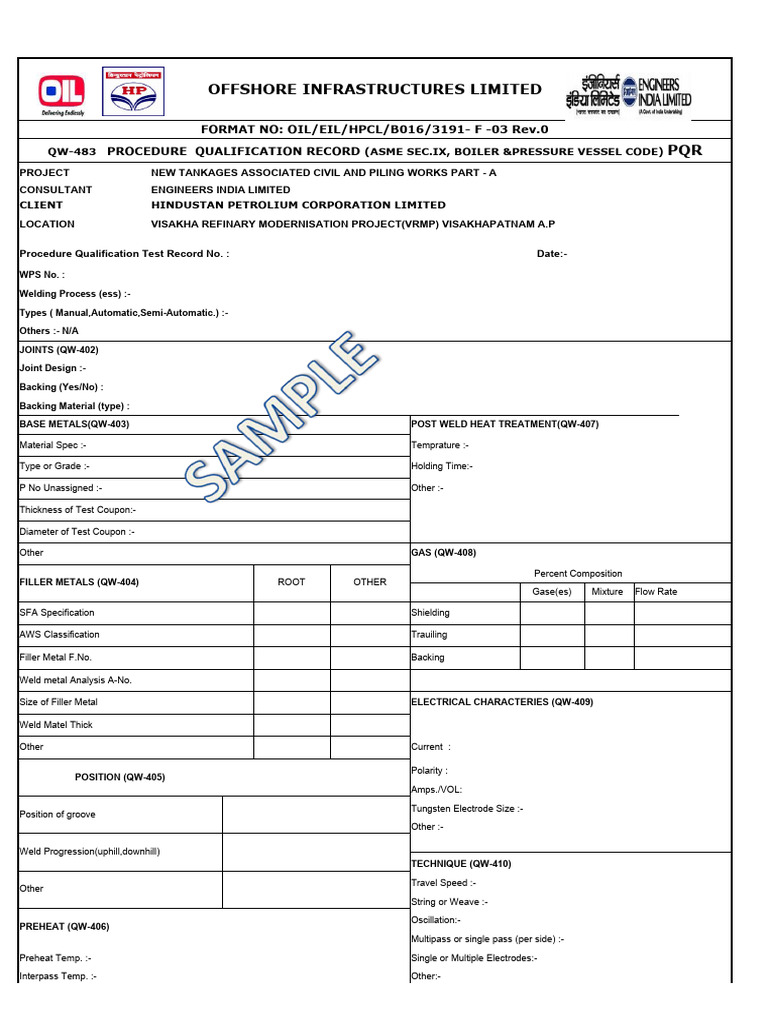 03-Procedure Qualification Record | PDF