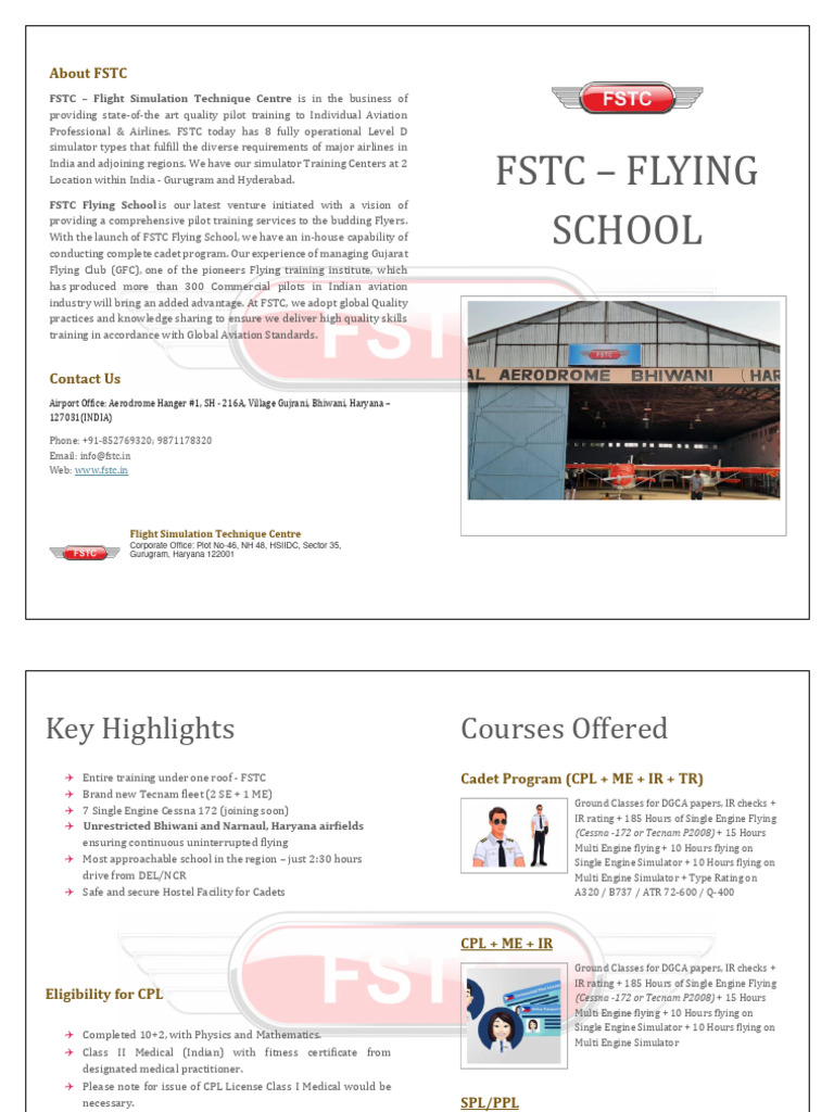 Fstc | PDF | Flight Instructor | Banks