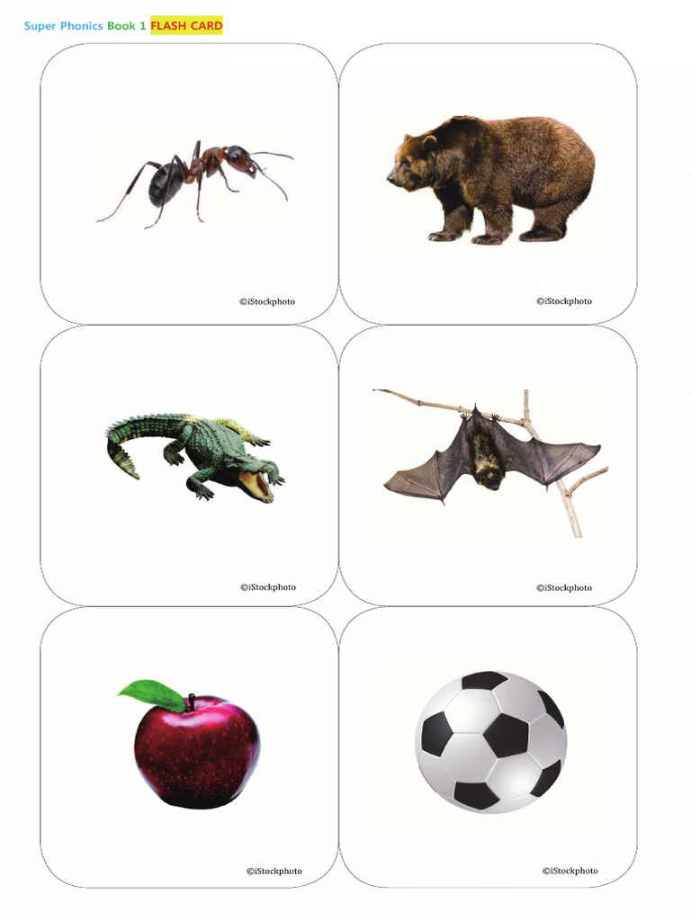 Super Phonics FlashCard 1 | PDF