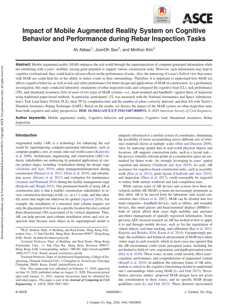 Augmented Reality Behaviour and Knowledge | PDF | Augmented Reality ...