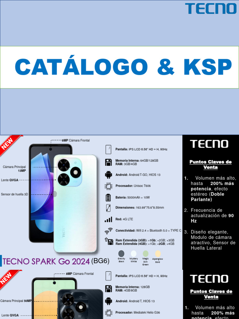 CATALOGO TECNO 2023 KSP Actualizado | PDF