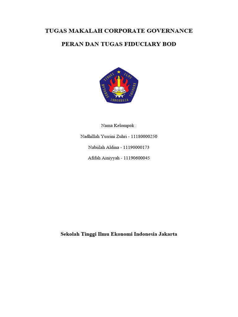 Peran Dan Fungsi BOD | PDF