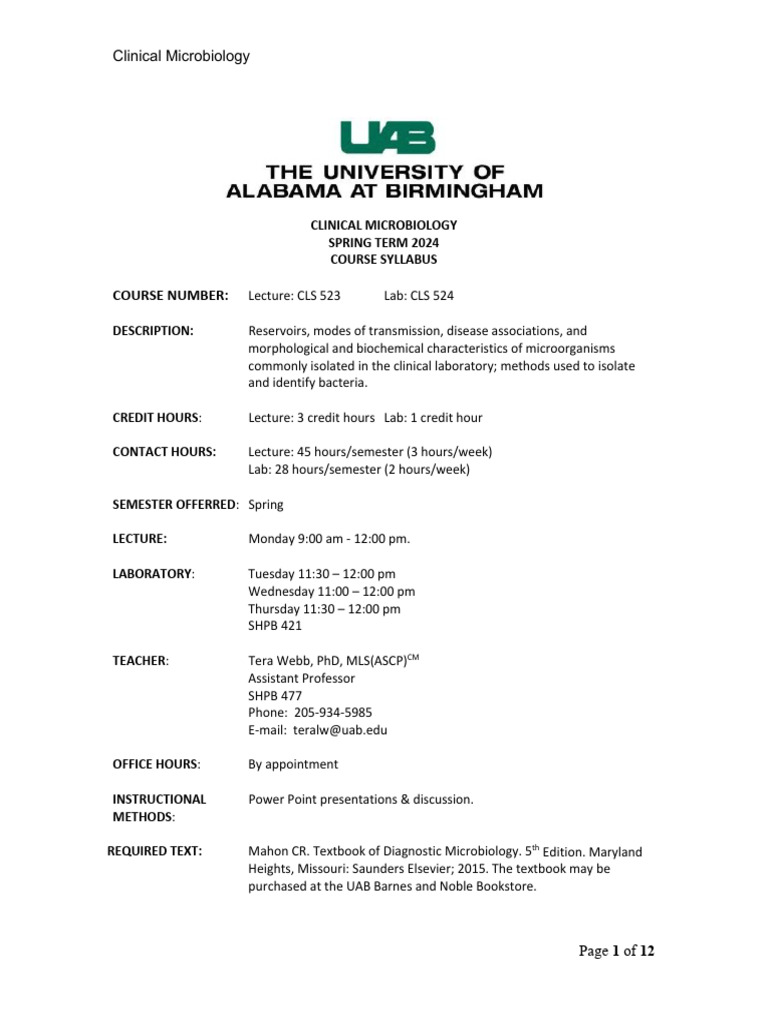 Micro Syllabus To Print | PDF