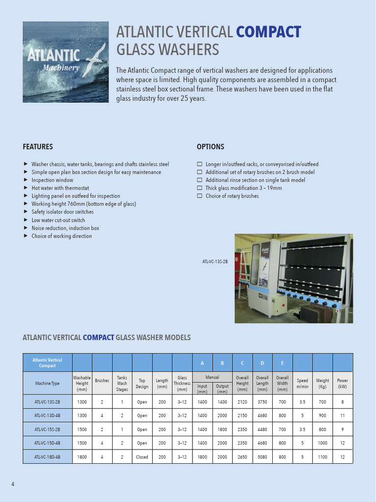 Atlantic Washer Vertical Compact | PDF
