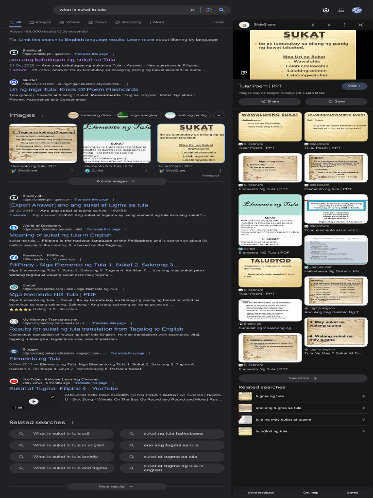 what sukat in tula | PDF