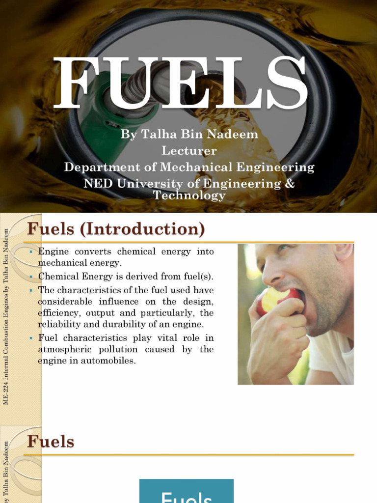 Chapter 6 - Fuels | PDF