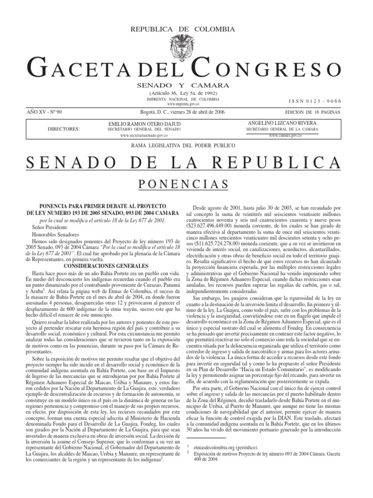 Gaceta 90 | PDF