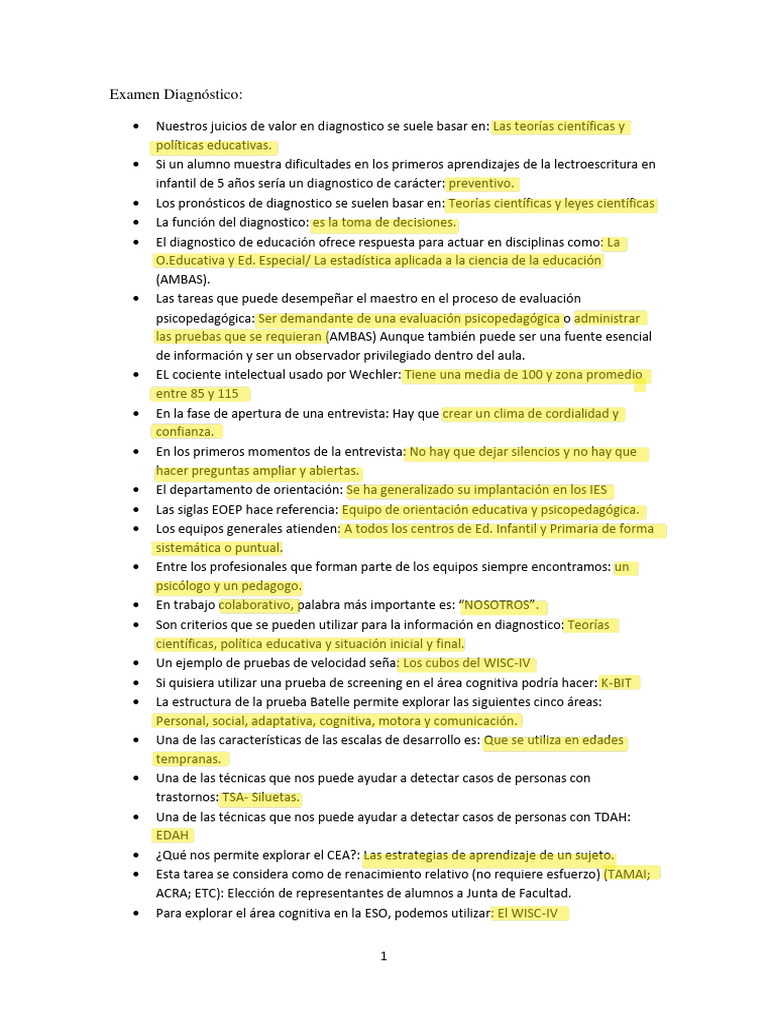 Examenes Diagnostico Pasados - 210208 - 172325 | PDF