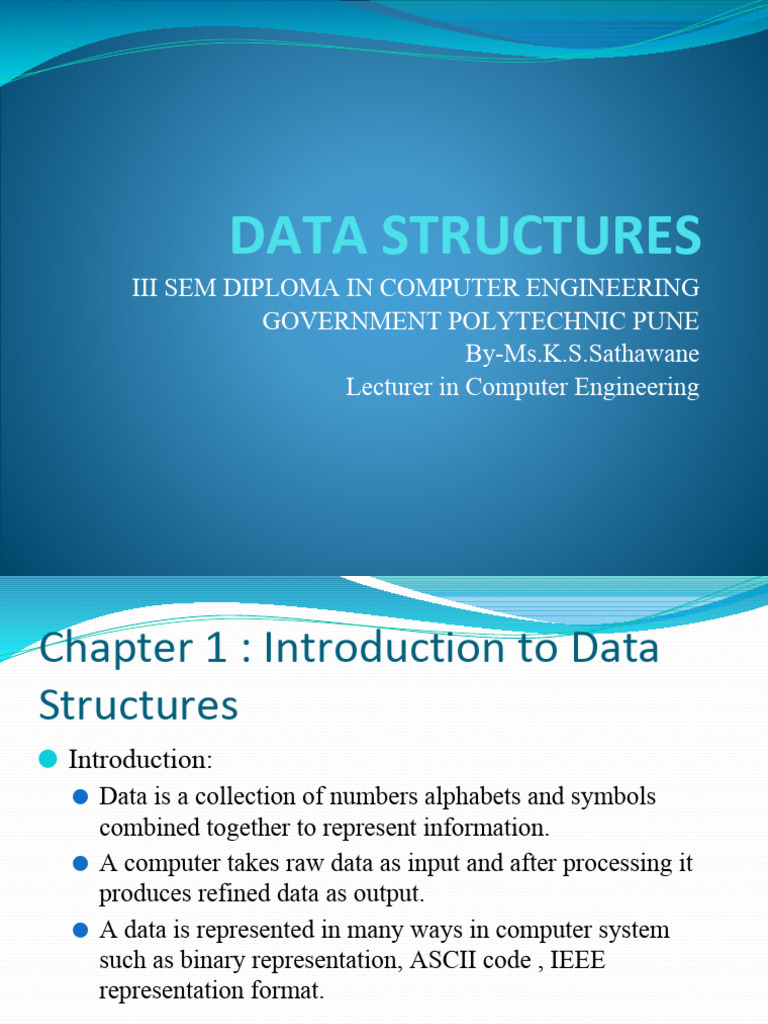Data Structures | PDF