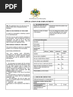 New Application Form For Umngeni Municipality | PDF | Criminal Record ...