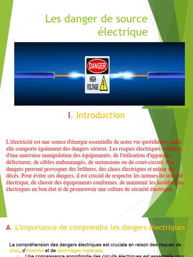 Danger de Source Electrique [Autosaved] | PDF | Brûlure | Physiologie