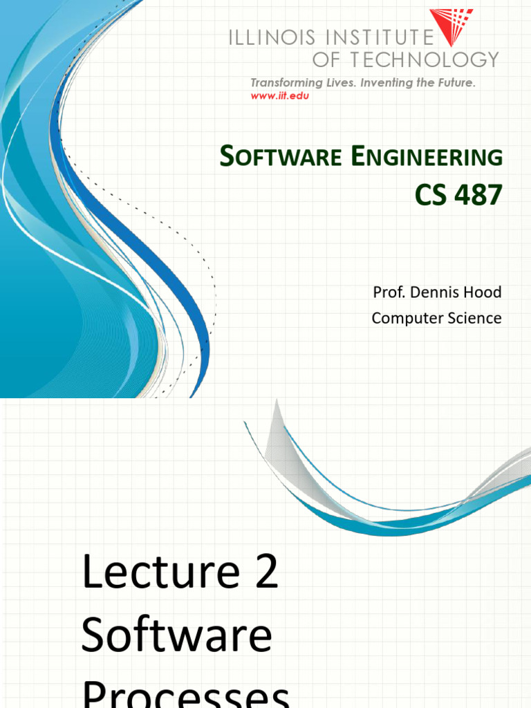 CS 487 - Lect 2 - Software Processes | PDF | Agile Software Development | Computing