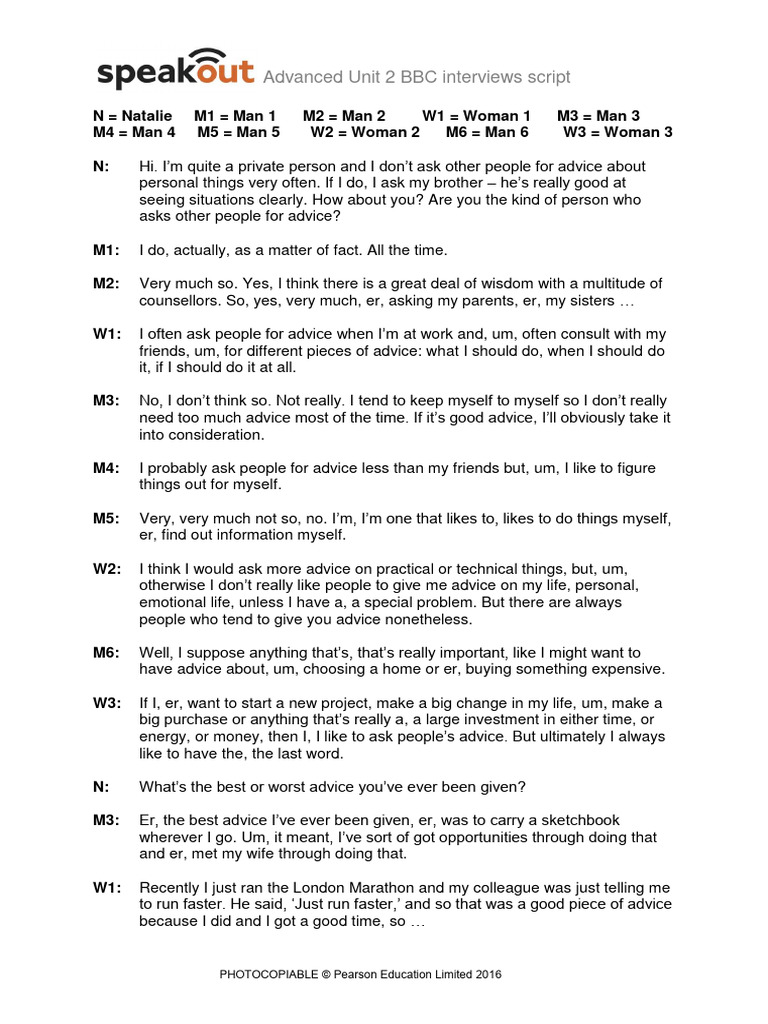 SO A U2 BBC Interviews | PDF