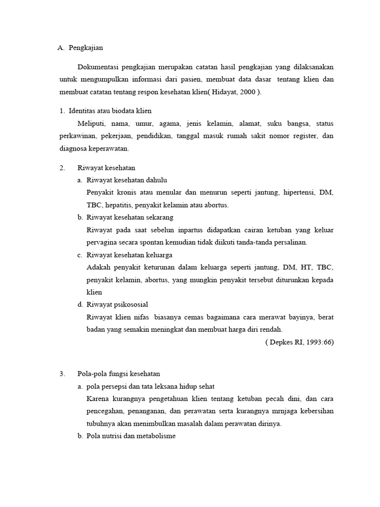 Askep Teori KPD | PDF