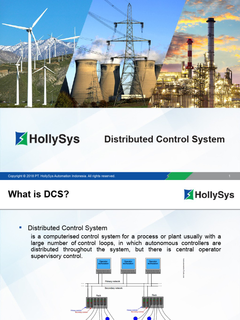 Hollysys Distributed Control System Overview | PDF