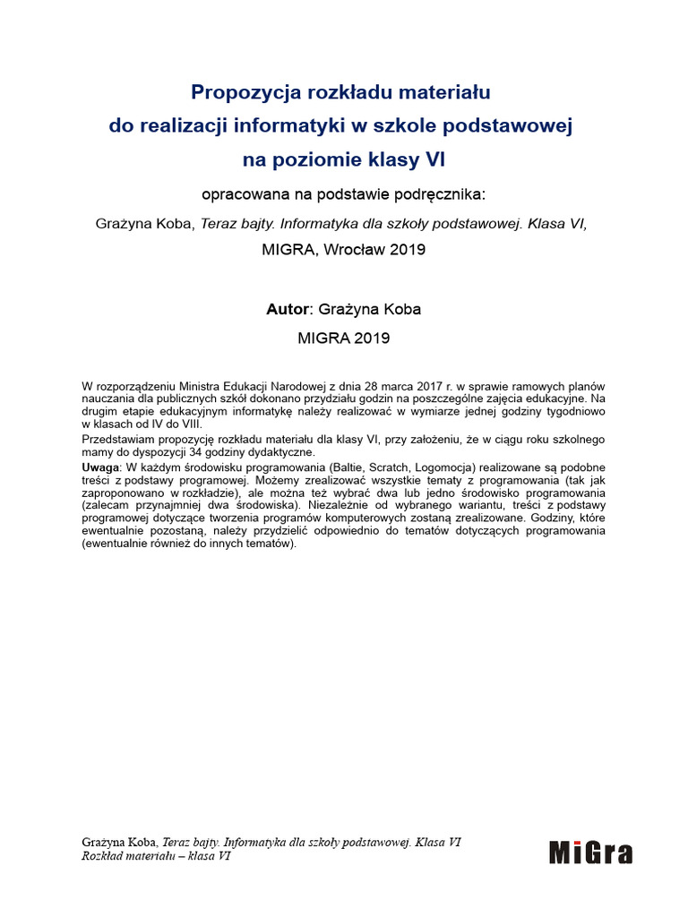 Sprawdzian Technika | PDF