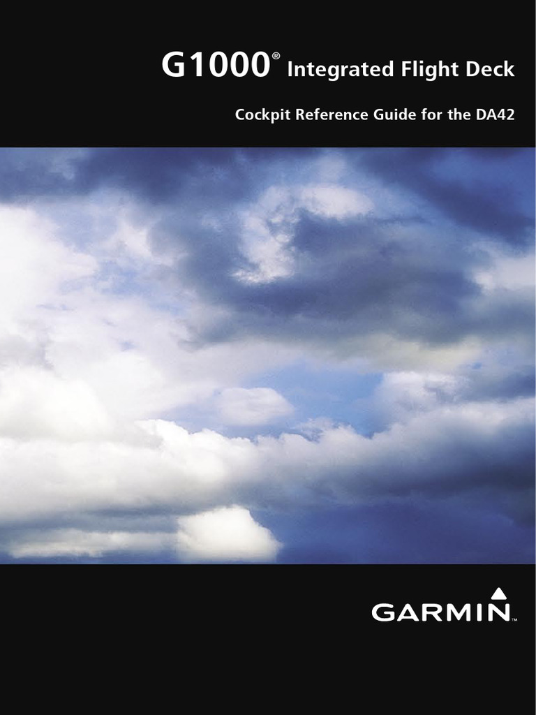 Guia Referencia G1000 - Da42 | PDF | Aviation | Navigation