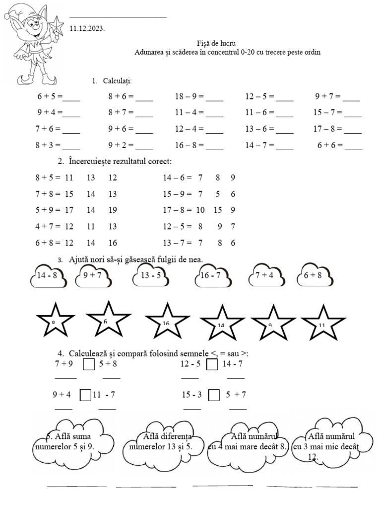 Fisa de Lucru Mem | PDF