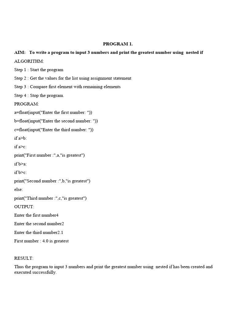 Class Xi Halfyearly Practical File 22-23 | PDF | Computer Engineering | Computer Programming